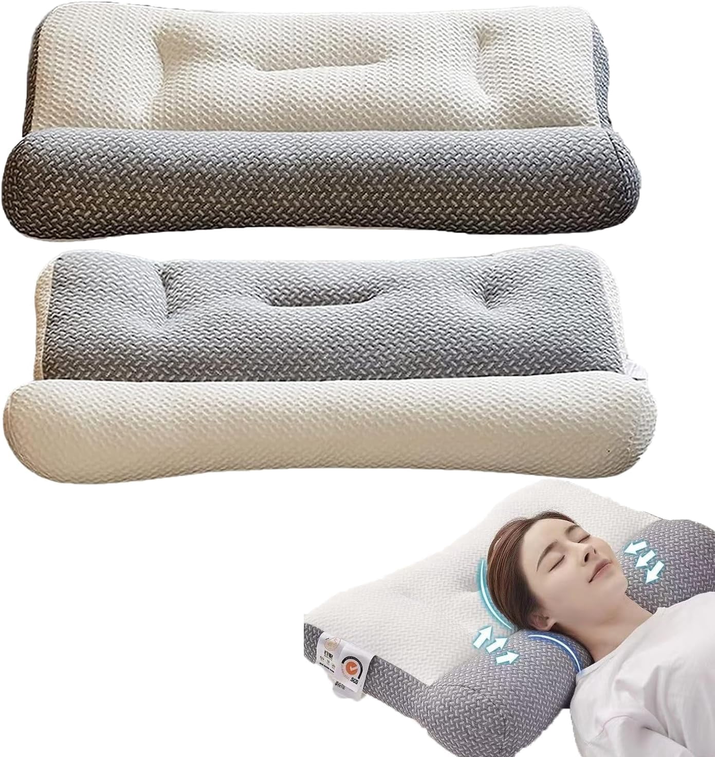 Reverse Traction Soy Neck Pillow,Super Ergonomic Pillow 2023,Super ...