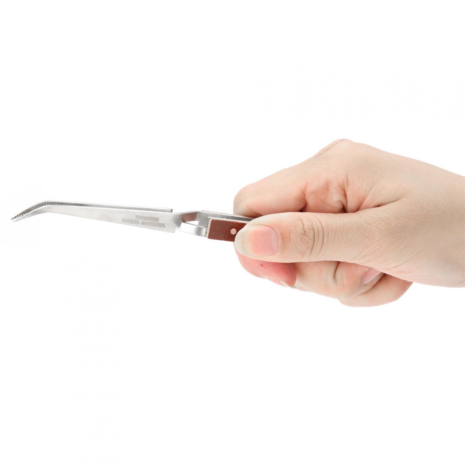 Reverse Tweezers, Cross Locking Tweezers Bent & Straight Reverse Action ...