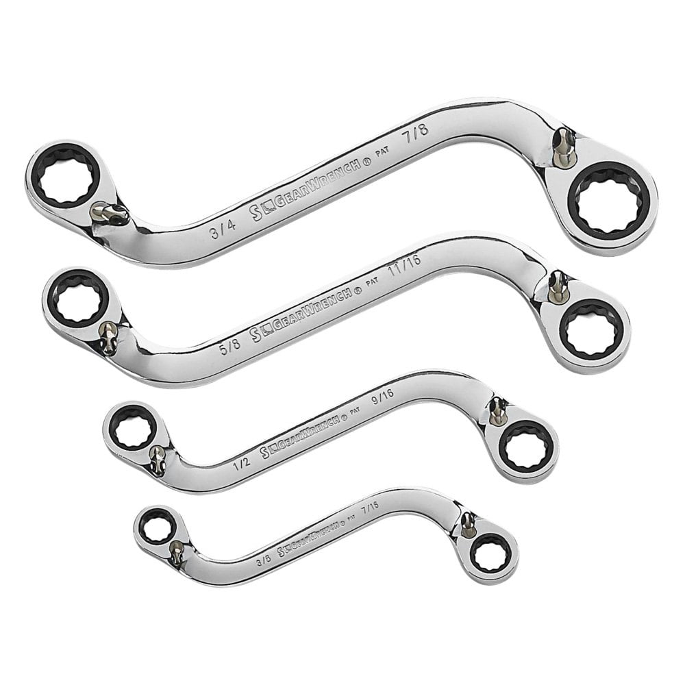 Reversible 4 Piece Wrench Set - Walmart.com