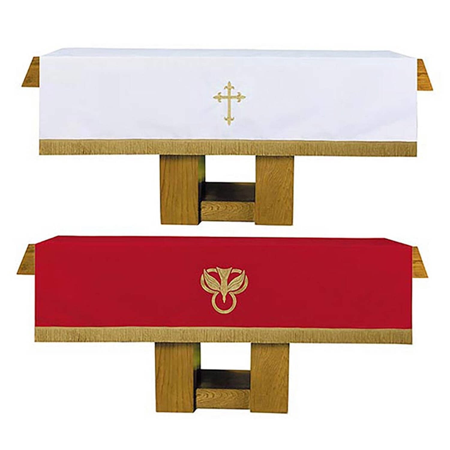 Reversible Altar Frontal - Red White - Walmart.com