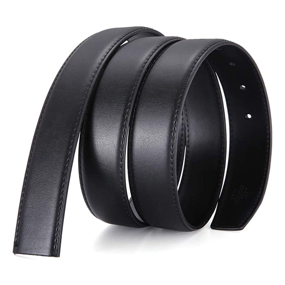 Reversible Belt Strap Replacement Genuine Leather Dress Belt Strap, 30 ...