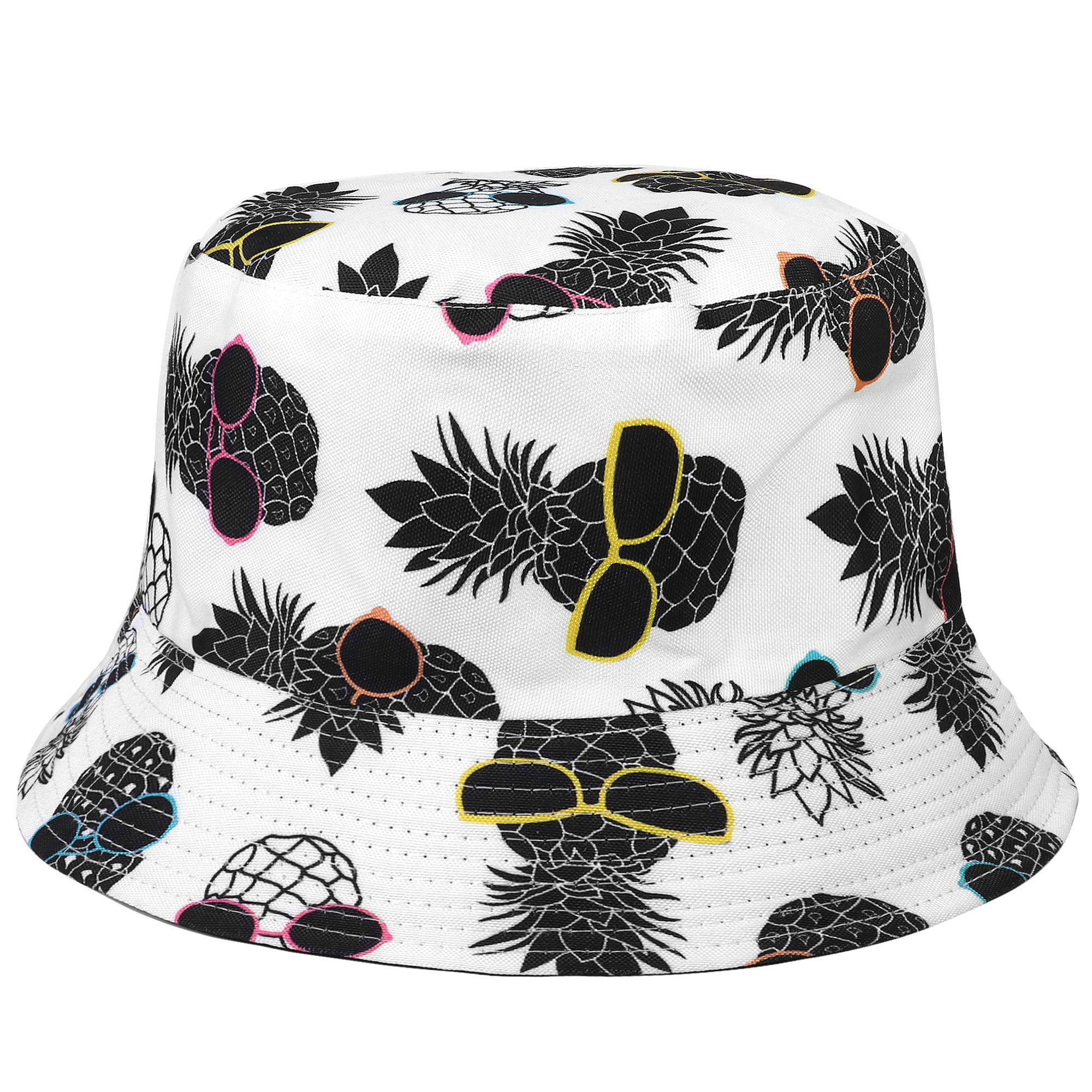 Reversible Bucket Hat For Men Women Summer Travel Beach Outdoor Fishing Hat 100% Cotton - J903 ...