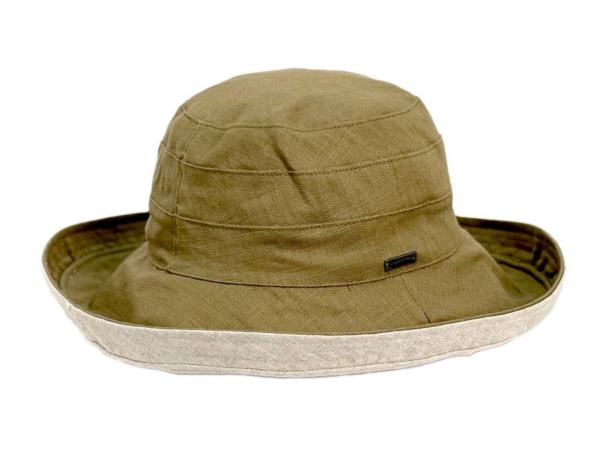 Reversible Cotton Clothe Sun Hat with Flexible Brim - Walmart.com