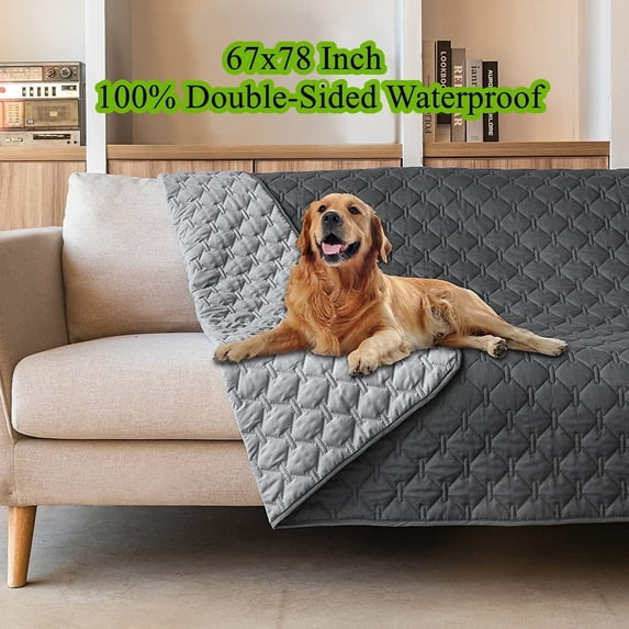Sofa Cover Slipcover, 100% Waterproof Couch Cover for Dogs Washable ...