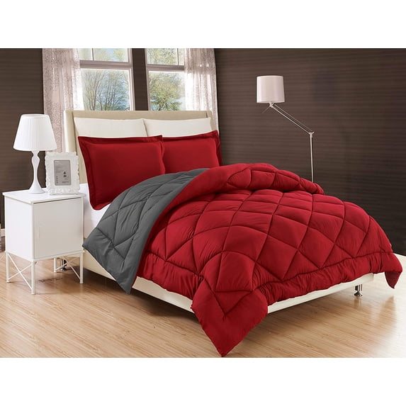 Reversible Down Alternative Comforter Multiple Colors - Walmart.com