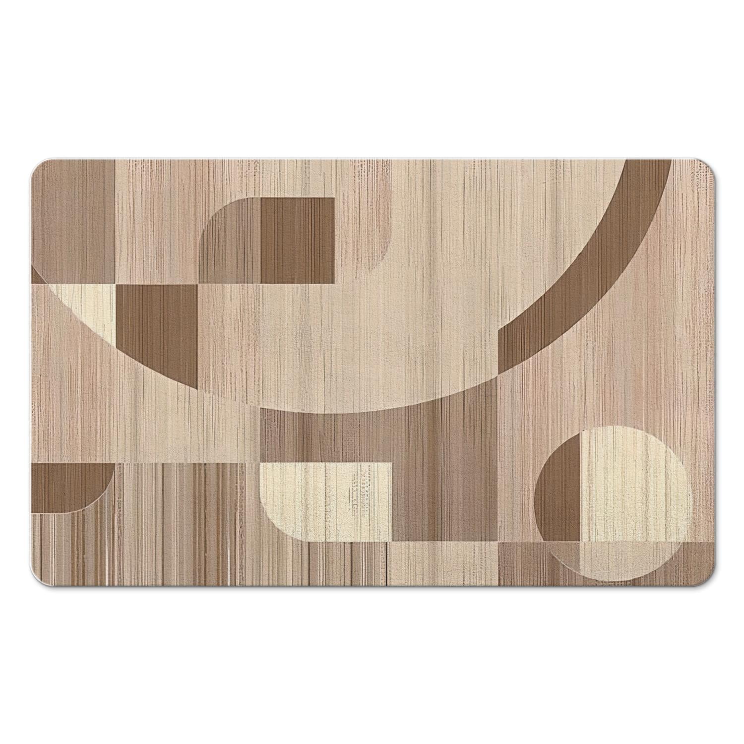Reversible Indoor Outdoor 20x32 inch Bathroom Mat: Machine Washable ...