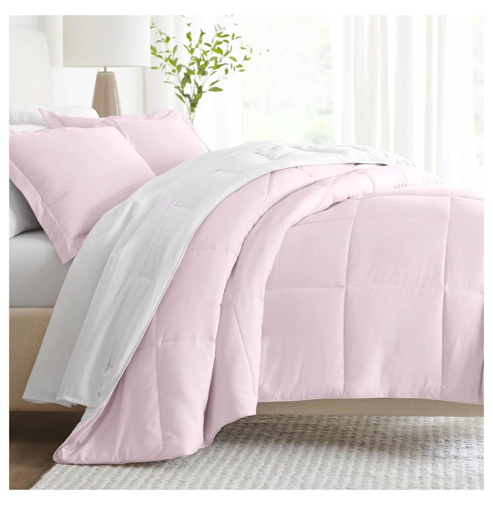 Reversible King Size Comforter Set (3 Piece) - Bring Luxury Home with ...