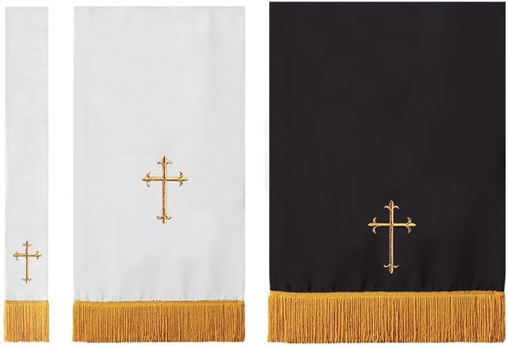 Reversible Latin Cross Embroidered Bible Marker, Pulpit Scarf and ...