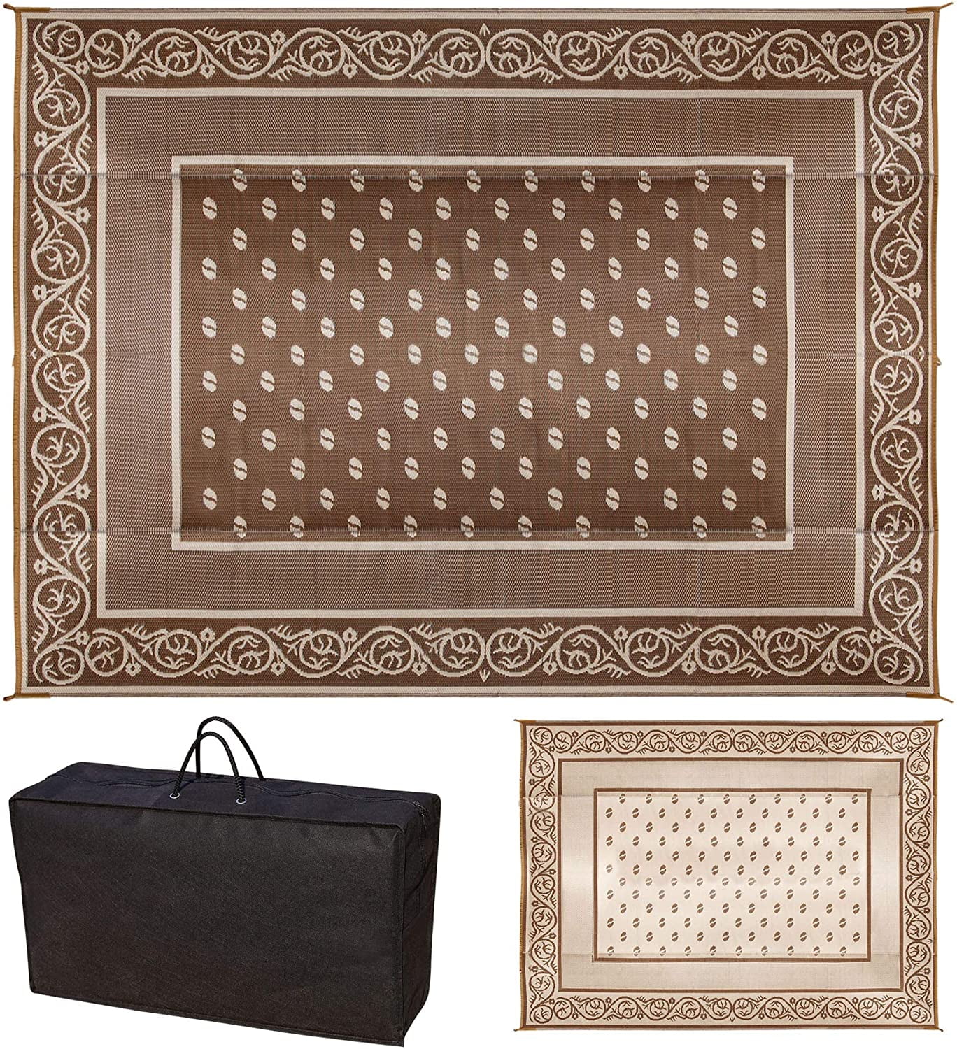 Reversible Mats, Plastic Straw Rug, Modern Area Rug, Large Floor Mat ...