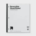 Reversible Quad Ruled Composition Notebook 8.5" x 11" 80 Sheets - up&up ...