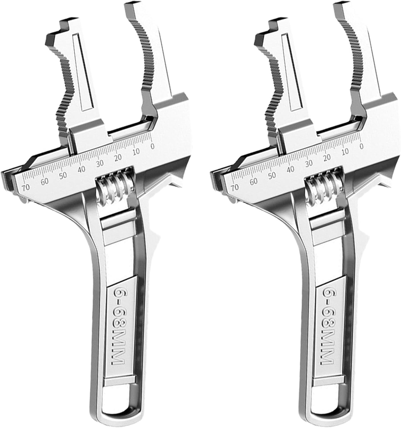 Reversible Sink Wrench with 6-68mm Jaw Opening, Thin Slim Jaw ...