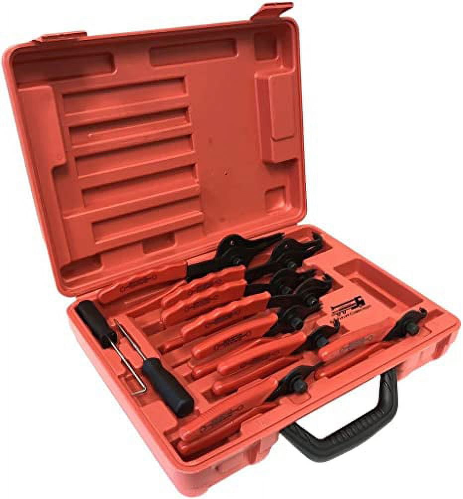 Reversible Snap Ring Pliers (10 Piece Kit) - Walmart.com