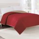 Reversible Twin Ebony/Red Coverlet - Walmart.com