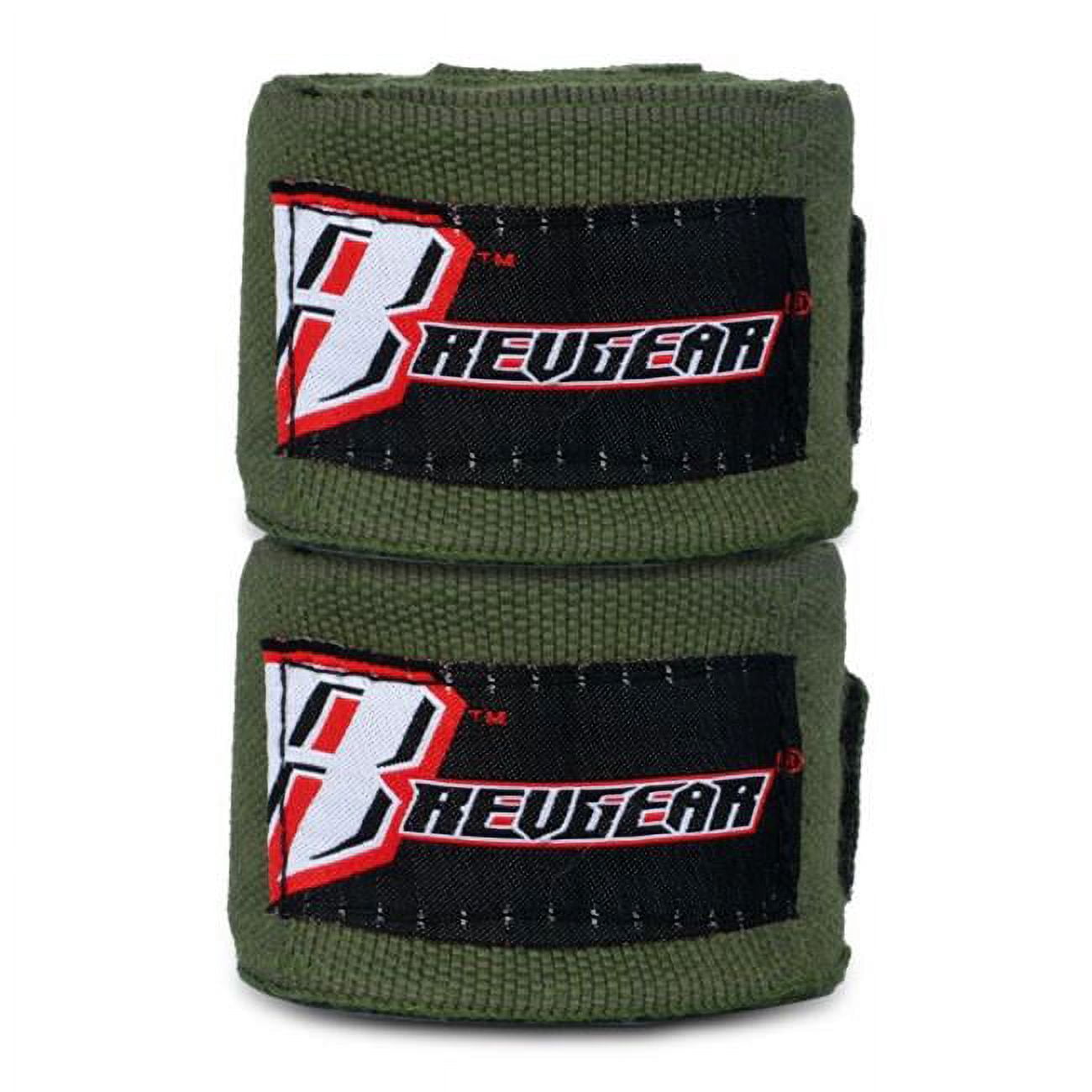 Revgear 50201 ARMY 180'' Elastic Hand Wraps - Army Green - Walmart.com