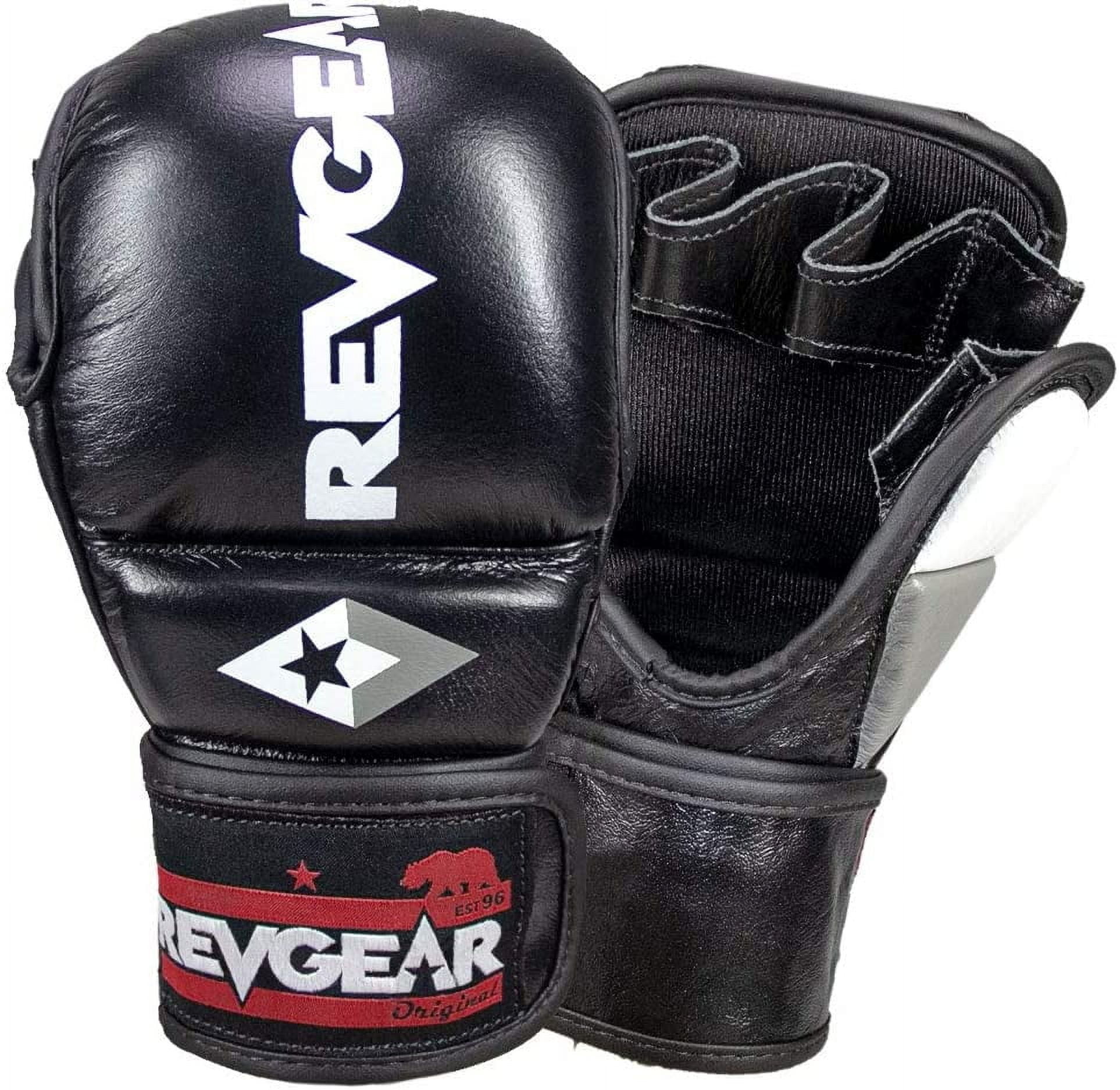 Revgear Pro Series MS1 MMA Boxing Gloves, Premium Leather for Muay Thai ...