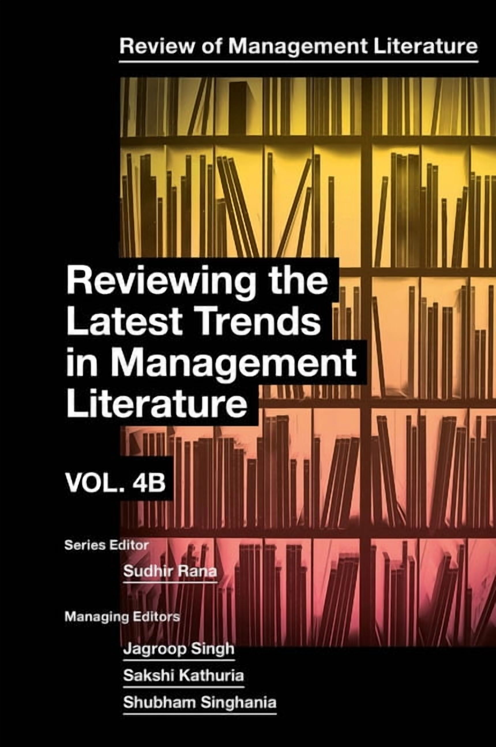 Review of Management Literature Reviewing the Latest Trends in ...