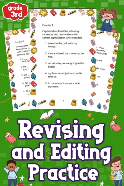 Revising and Editing Practice 3rd Grade: Enhance writing skills with ...