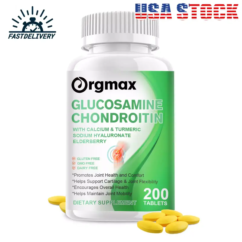 Revita 6-IN-1Glucosamine Chondroitin Tablets,With Turmeric&Calcium ...