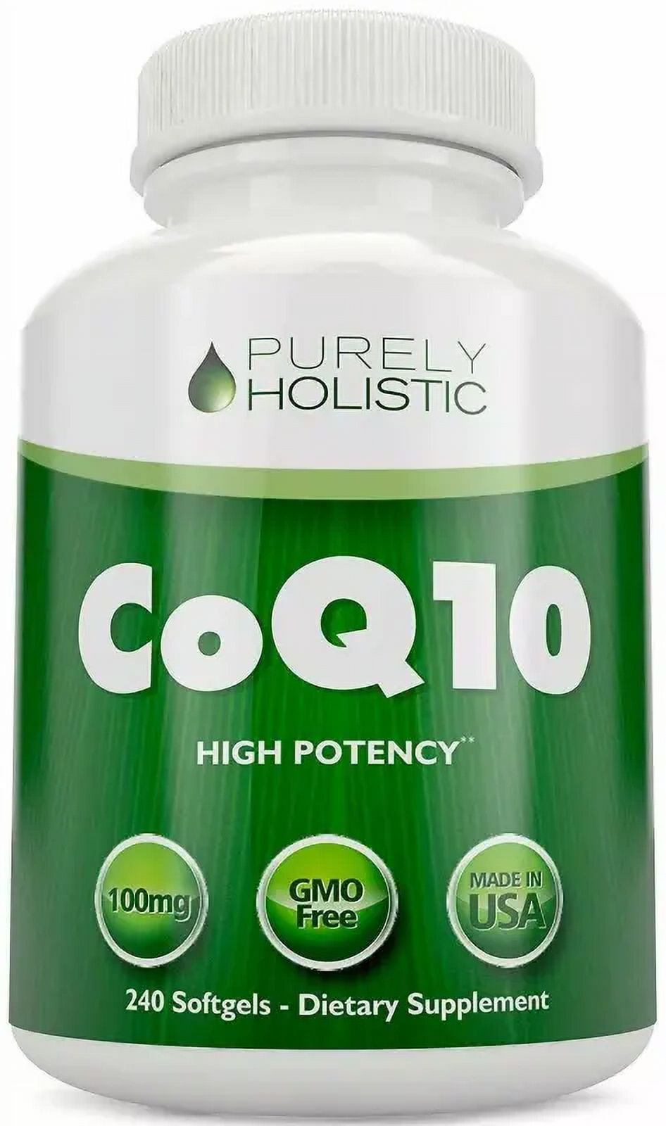 Revita Coenzyme CoQ10 Q10 COQ 10 Heart Health 240 Soft gels High Absorption (Book it) - Walmart.com