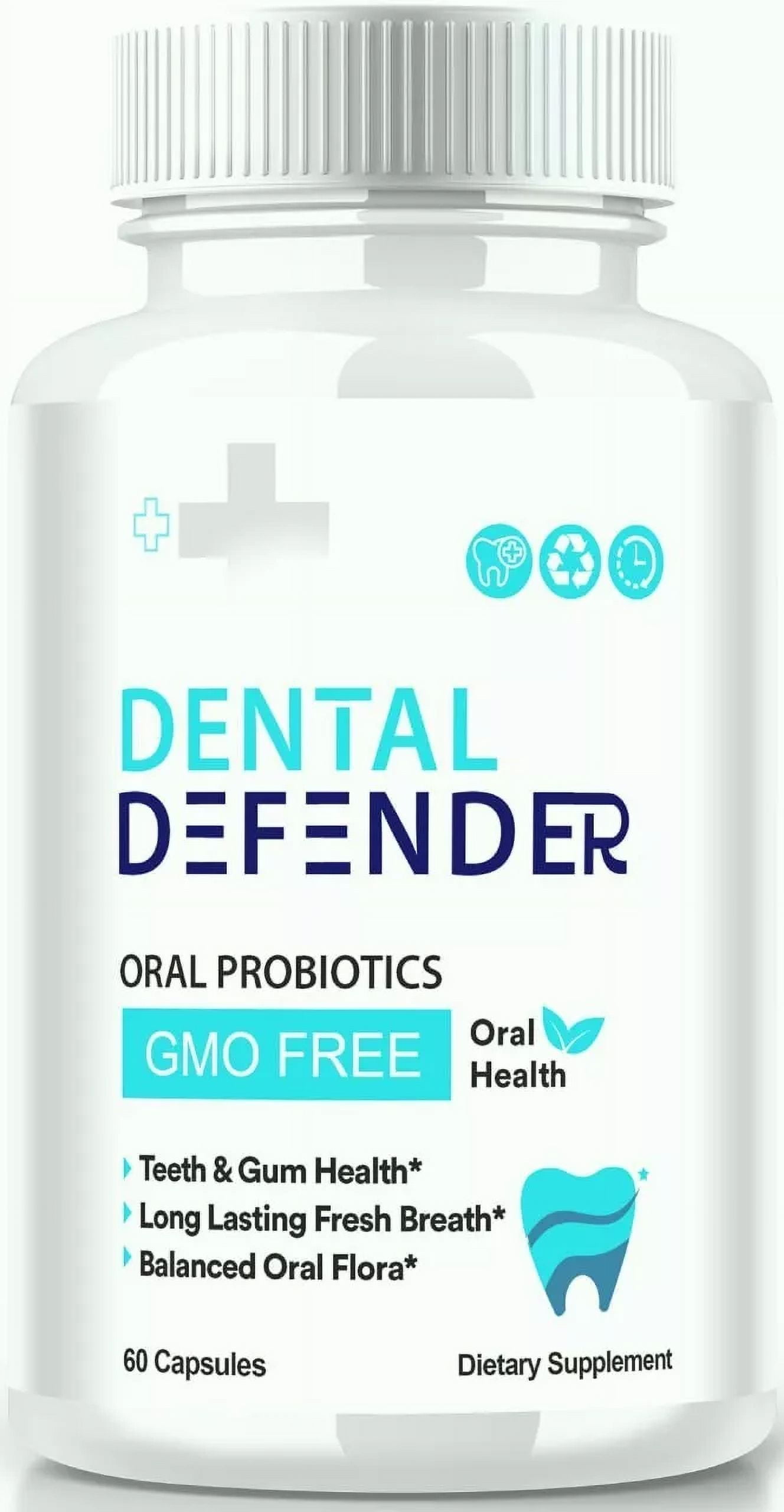 Revita Dental Defender Dental Support Capsules for Healthy Teeth and ...