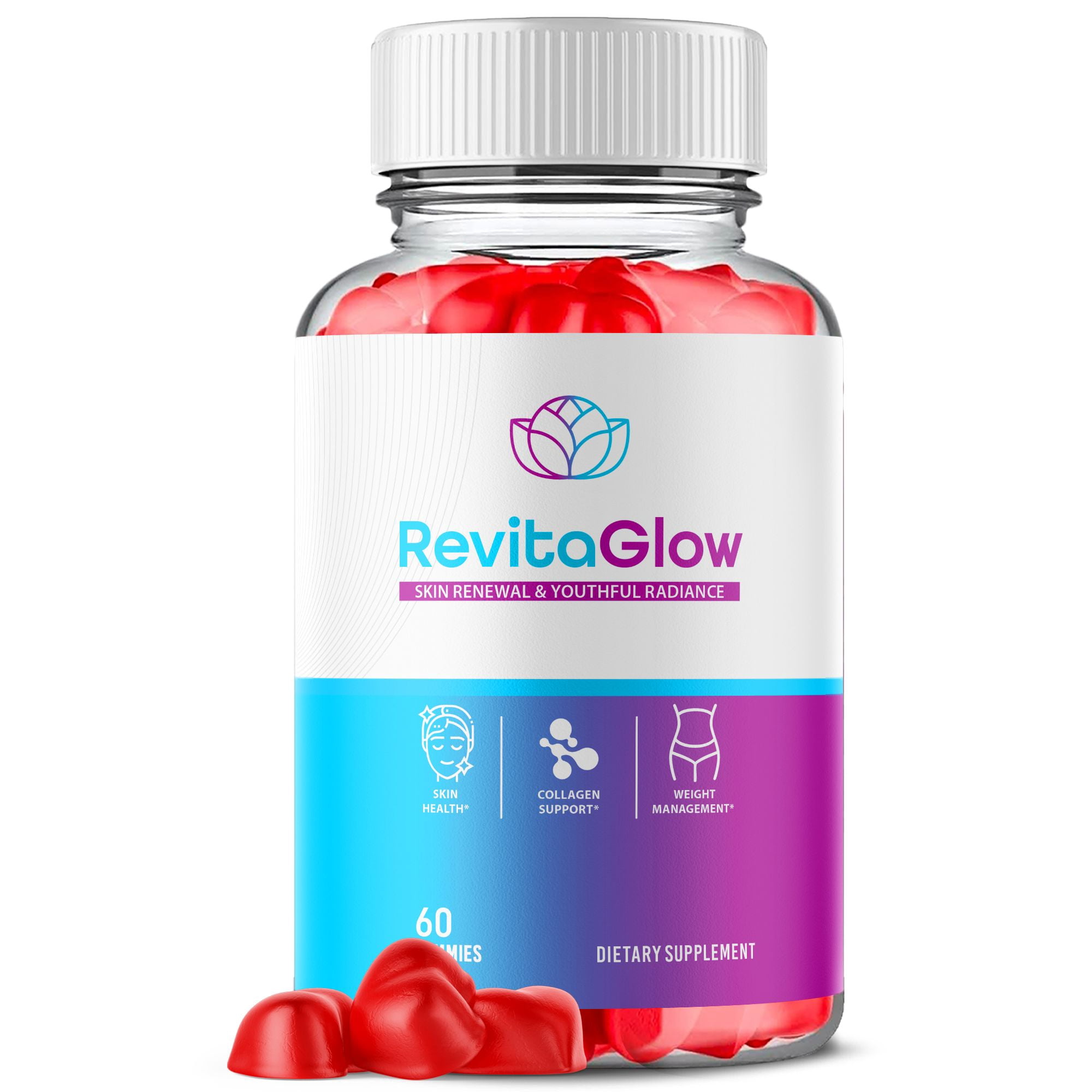 Revita Glow Gut Health Gummies Advanced Formula Digestion Support ...