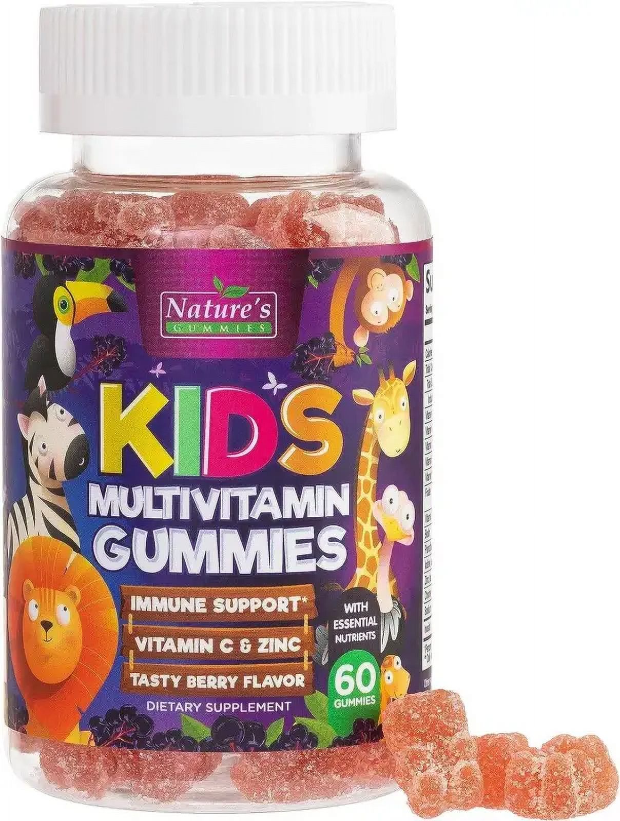 Revita Kids Multivitamin Gummies Natural Gummy Multi Vitamin for Kids ...