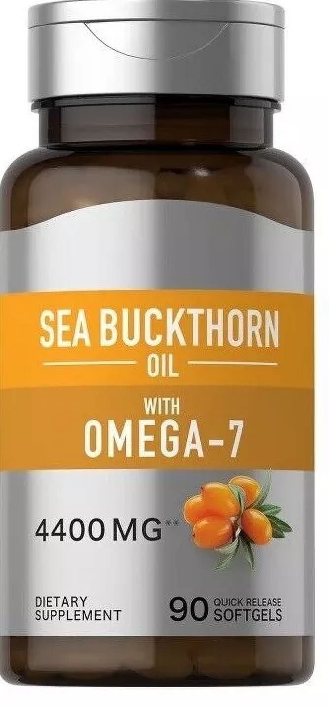 Revita Sea Buckthorn Oil Omega-7 Palmitoleic Acid 4400mg 90gels Non-GMO Gluten Free (Book it ...