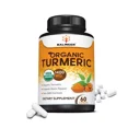 Revita USDA Certified Organic Turmeric Supplement + Turmeric and Black ...