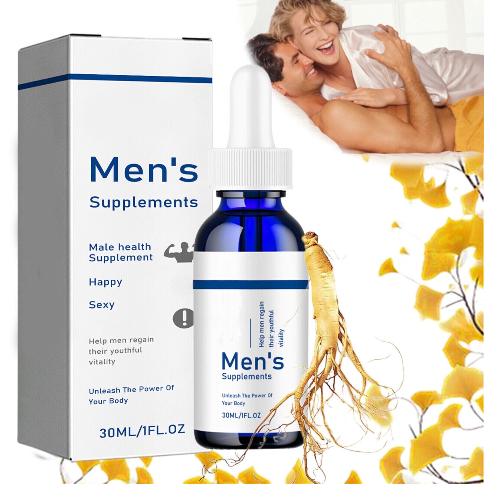 Revitahepa Blue Direction Benefit Drops for Men,Revitahepa Benefit ...