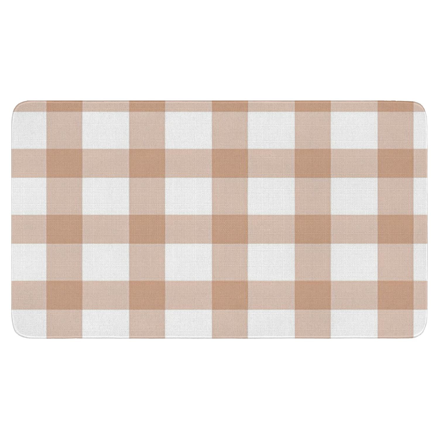 Revitalize Your Outdoor Decor with Our Buffalo Plaid Checkered Rug Door ...