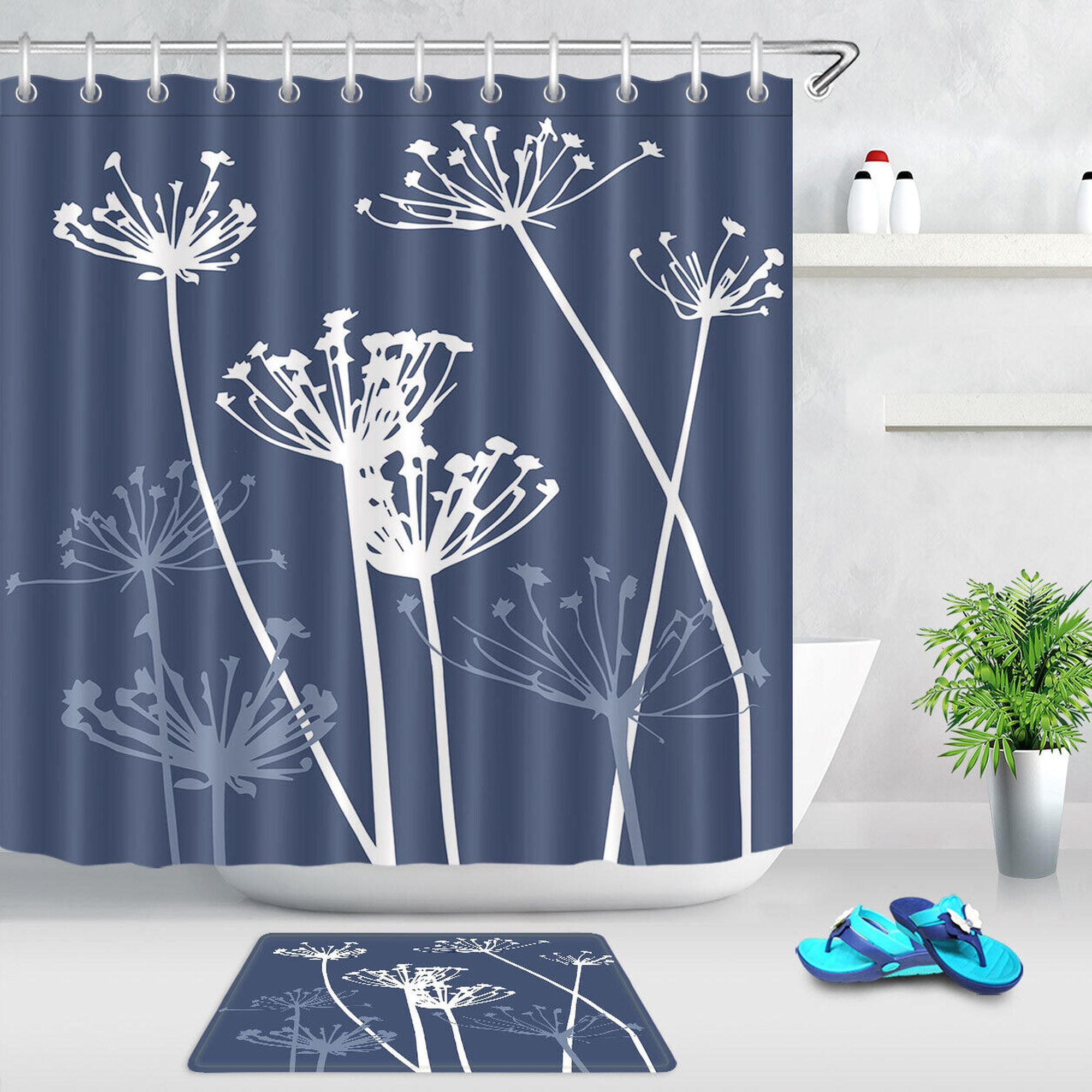 Revitalize Your Bathroom with a Burst of Spring: Dandelion Shower ...