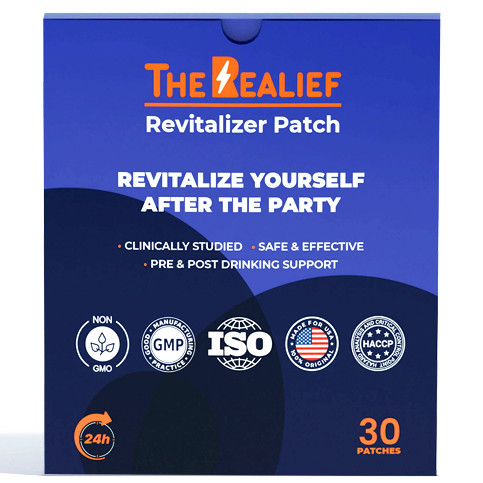 Revitalizer Patch – B12, Milk Thistle, Green Tea Extract – Natural ...