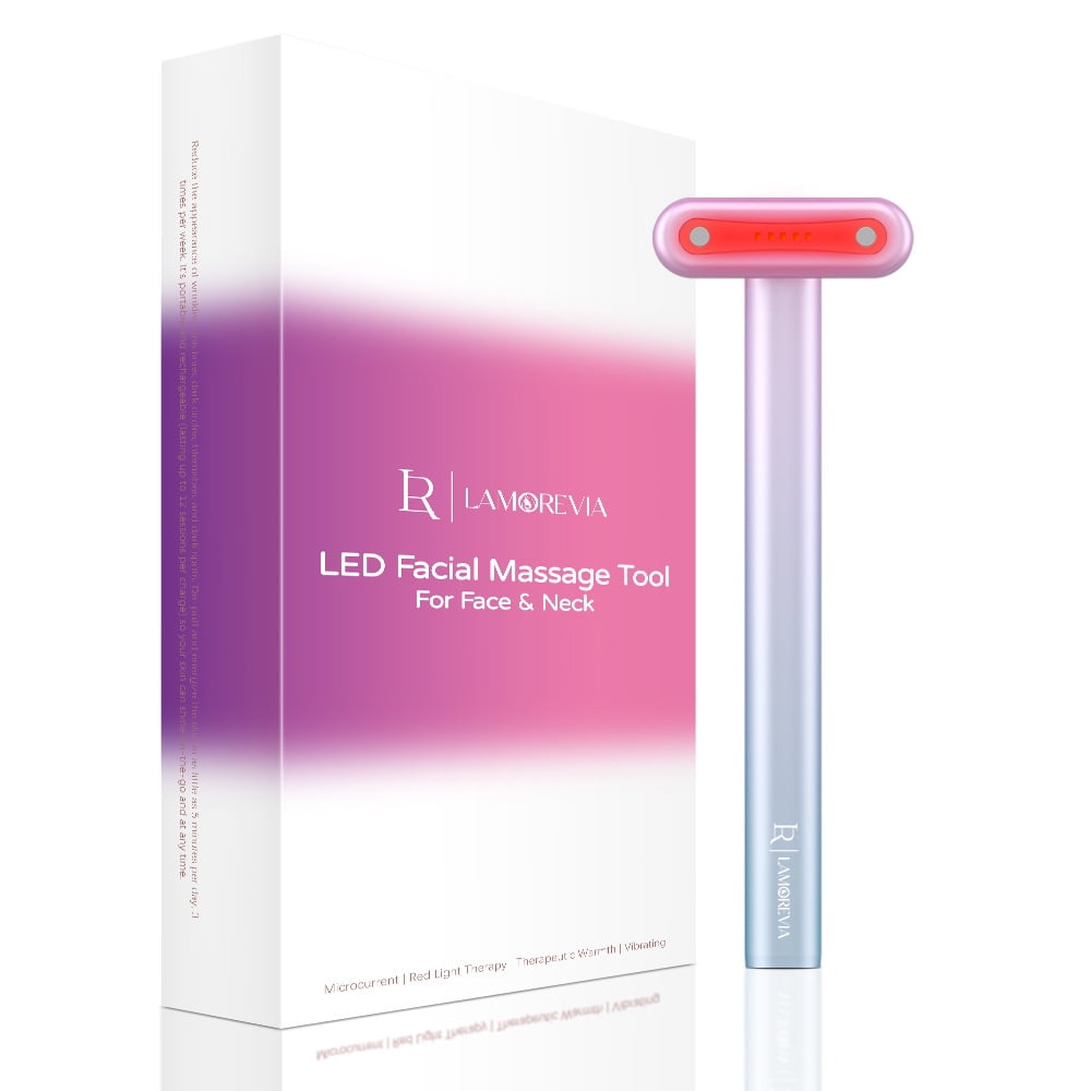 Revitalizing Facial Massage Tool, T-Bar Design for Face, Neck & Jawline ...