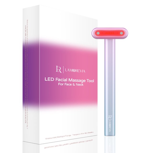 Revitalizing Facial Massage Tool, T-Bar Design for Face, Neck & Jawline ...
