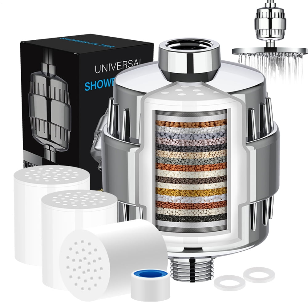 Revitalizing Shower Filter, Hair and Skin Bathing Family Shower Filter ...