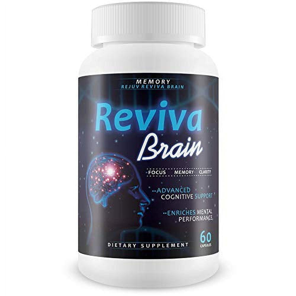 Reviva Brain Memory Rejuv - Advanced Cognitive Support - Enriches ...
