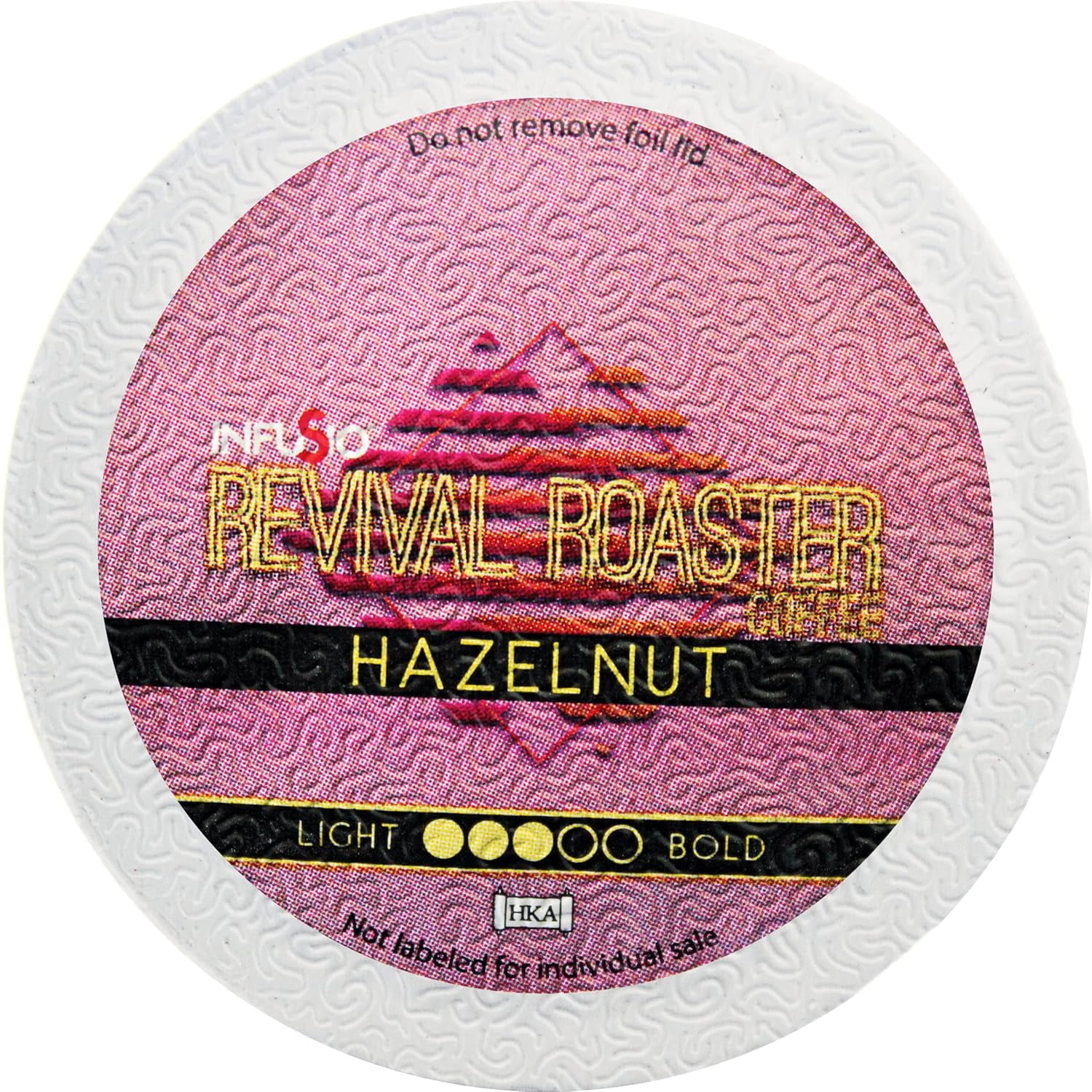 Revival Roaster Gourmet Roasted Coffee Pods - 96 Count Hazelnut Medium ...