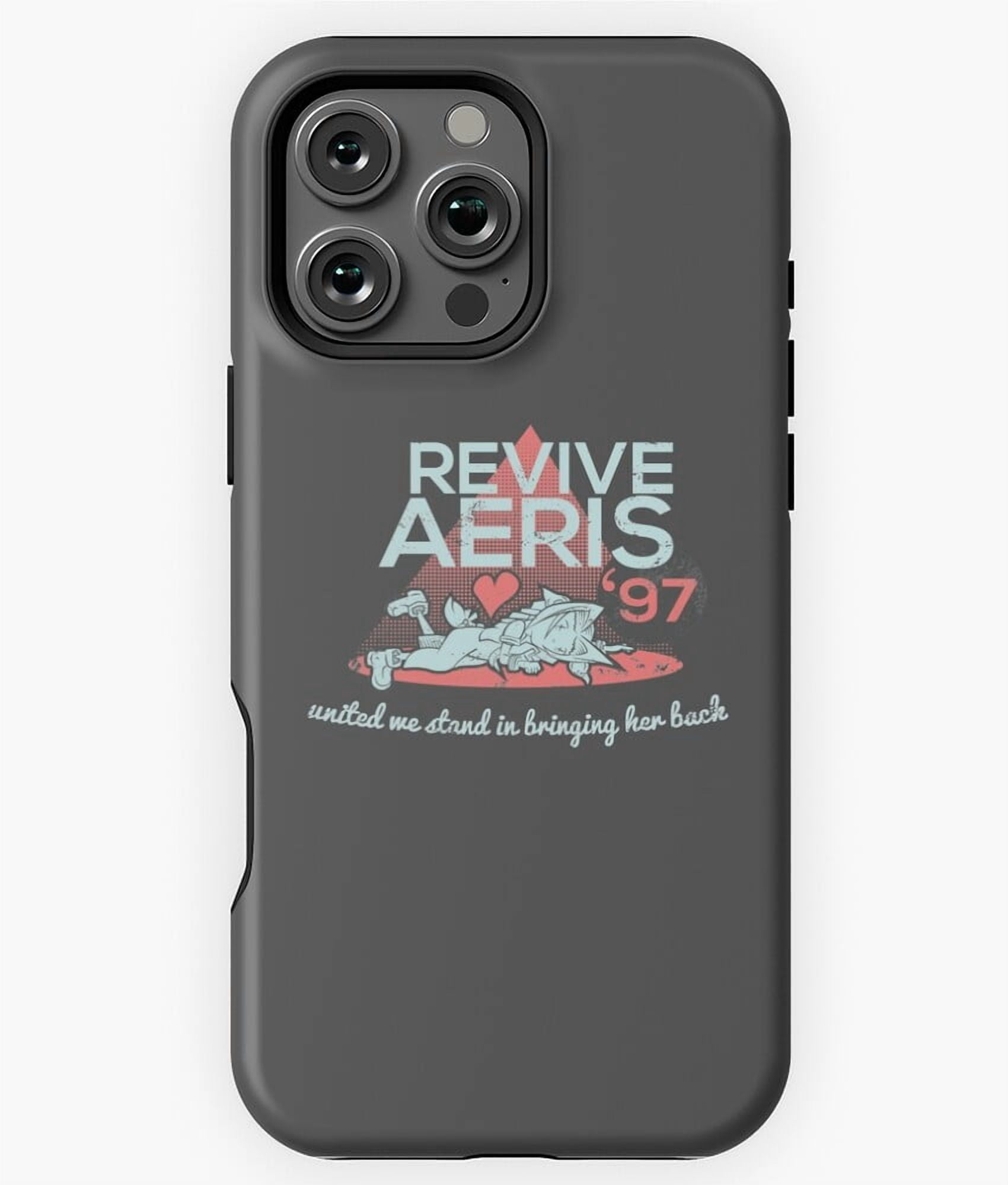 Revive Aeris 1997 FFVII Gamer M0582 Phone Case for iPhone 17 16 15 14 ...
