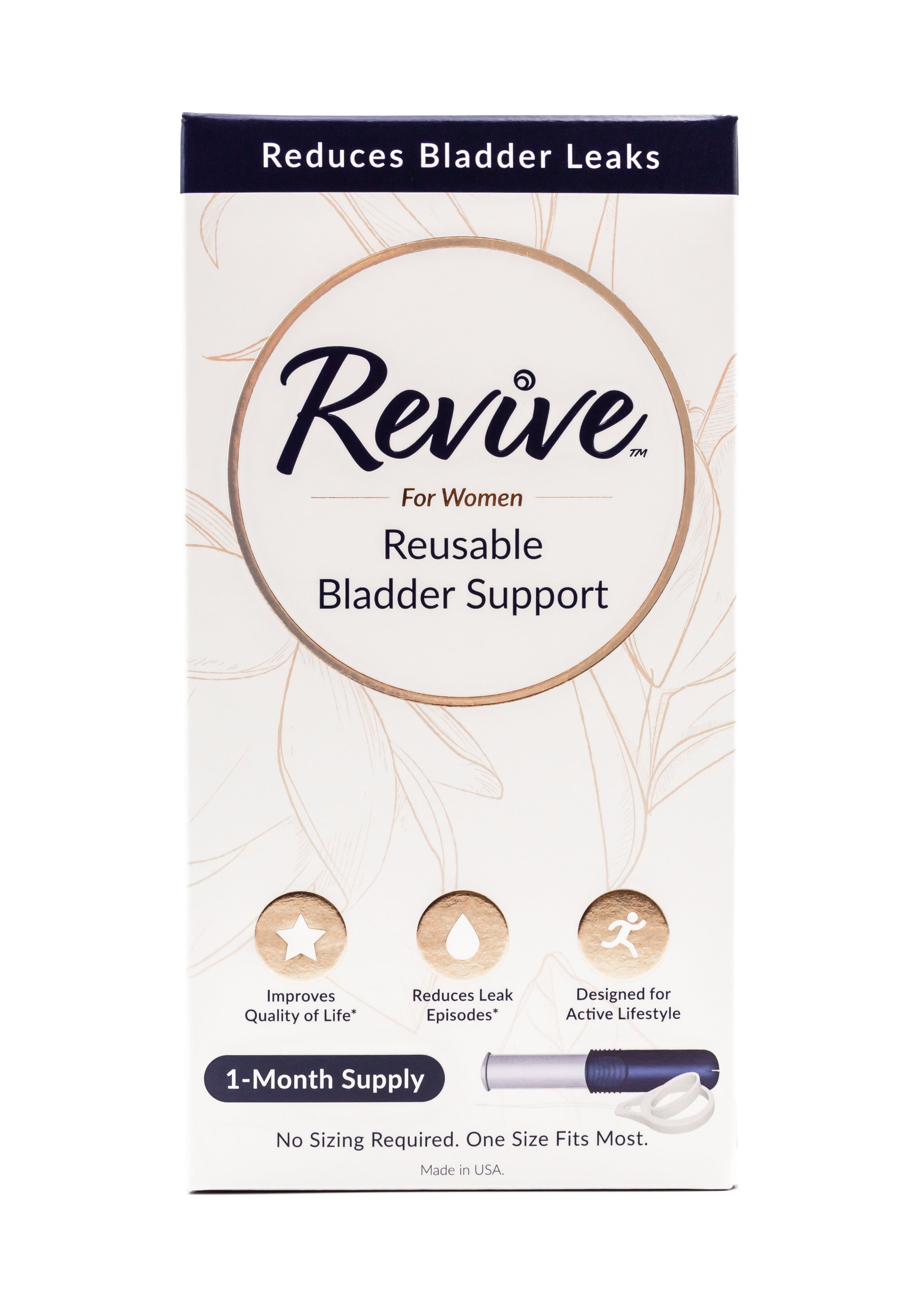 Revive Reusable Bladder Support for Urinary Incontinence, Daily Comfort ...
