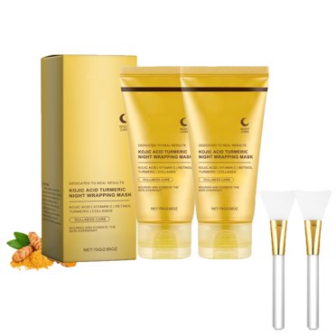 HKEJIAOI 25g Brightening Collagen Sleeping Mask - Peel-Off Night Mask ...