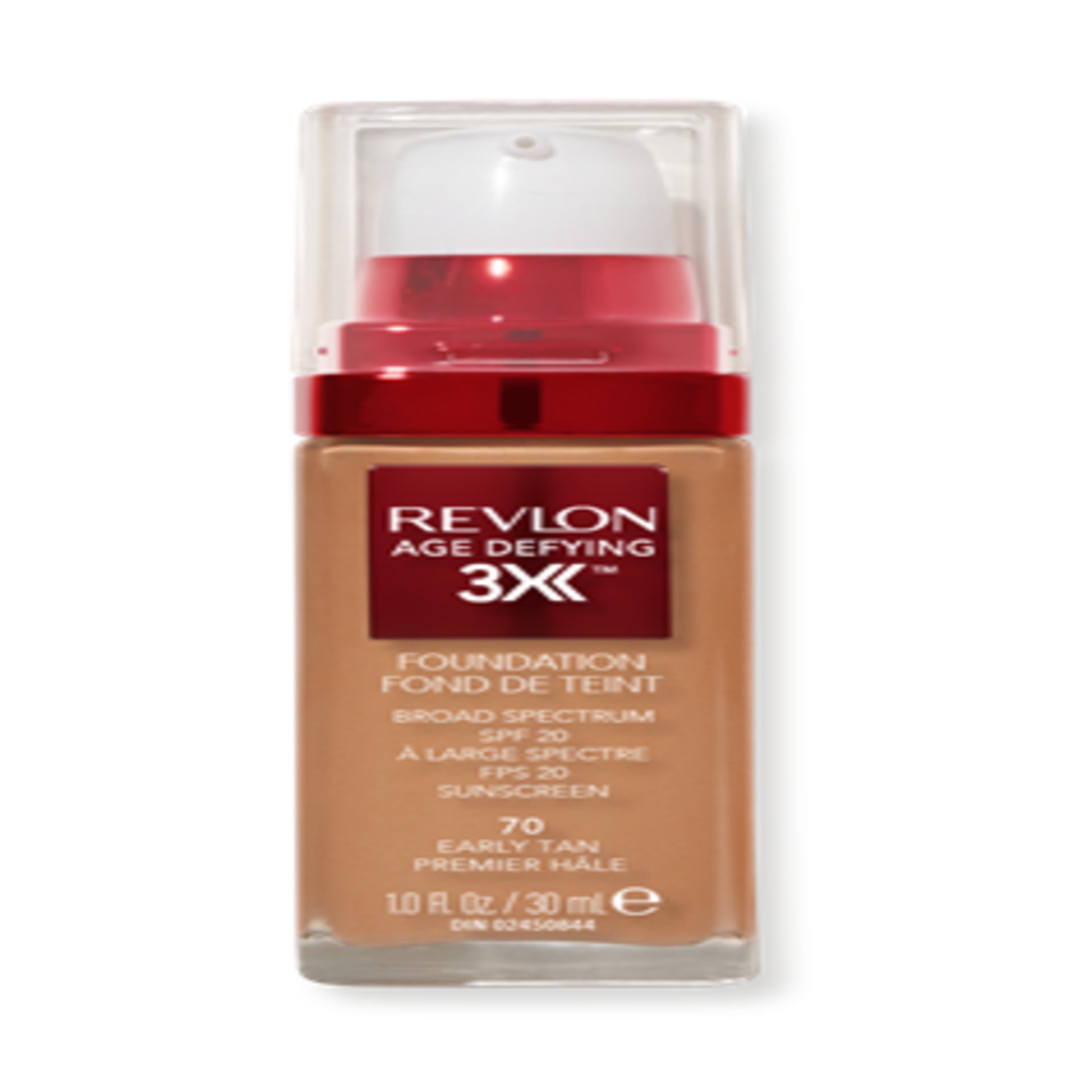 Revlon Age Defying 3X Cream Foundation Makeup, Anti-Serum Hydration ...