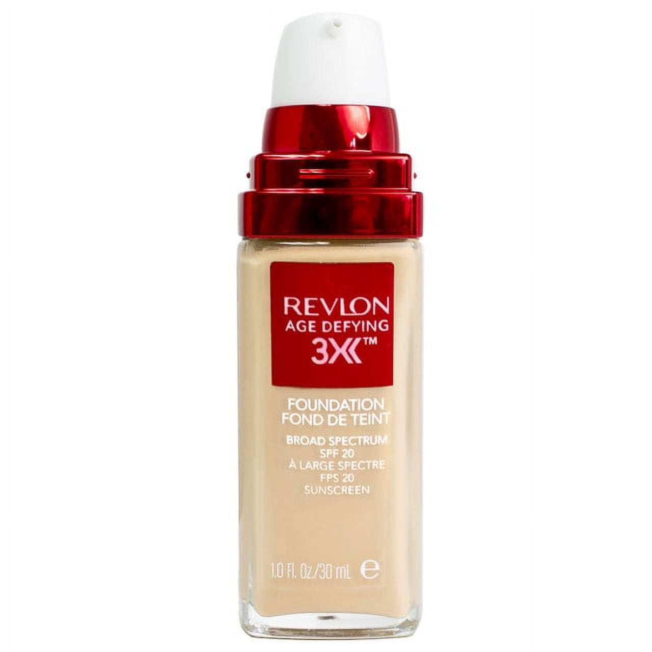 Revlon Age Defying 3X Foundation SPF 20 - 15 Natural Ochre - Walmart.com