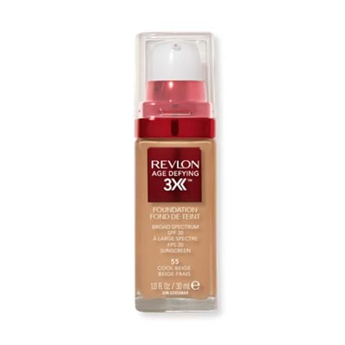 Revlon Age Defying 3X Makeup Foundation, Firming, Lifting And Anti ...