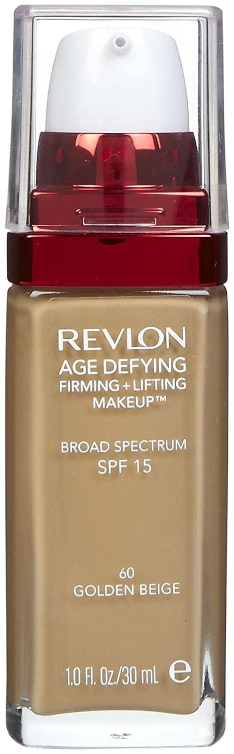 Revlon Age Defying Firming and Lifting Makeup, Golden Beige, 1 Fl Oz ...