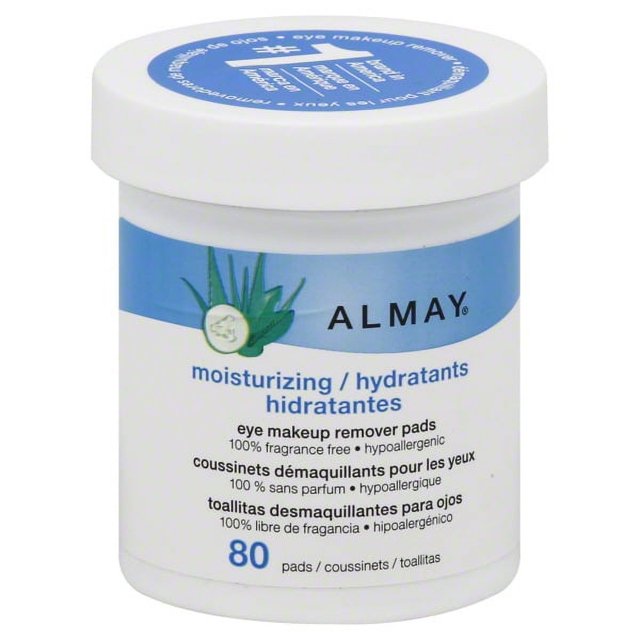 Revlon Almay Eye Makeup Remover Pads, 80 ea - Walmart.com