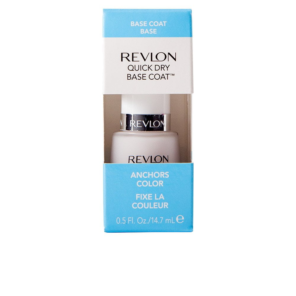 Revlon Base Coat Nail Polish, Quick Dry Nail Polish, Chip Resistant ...
