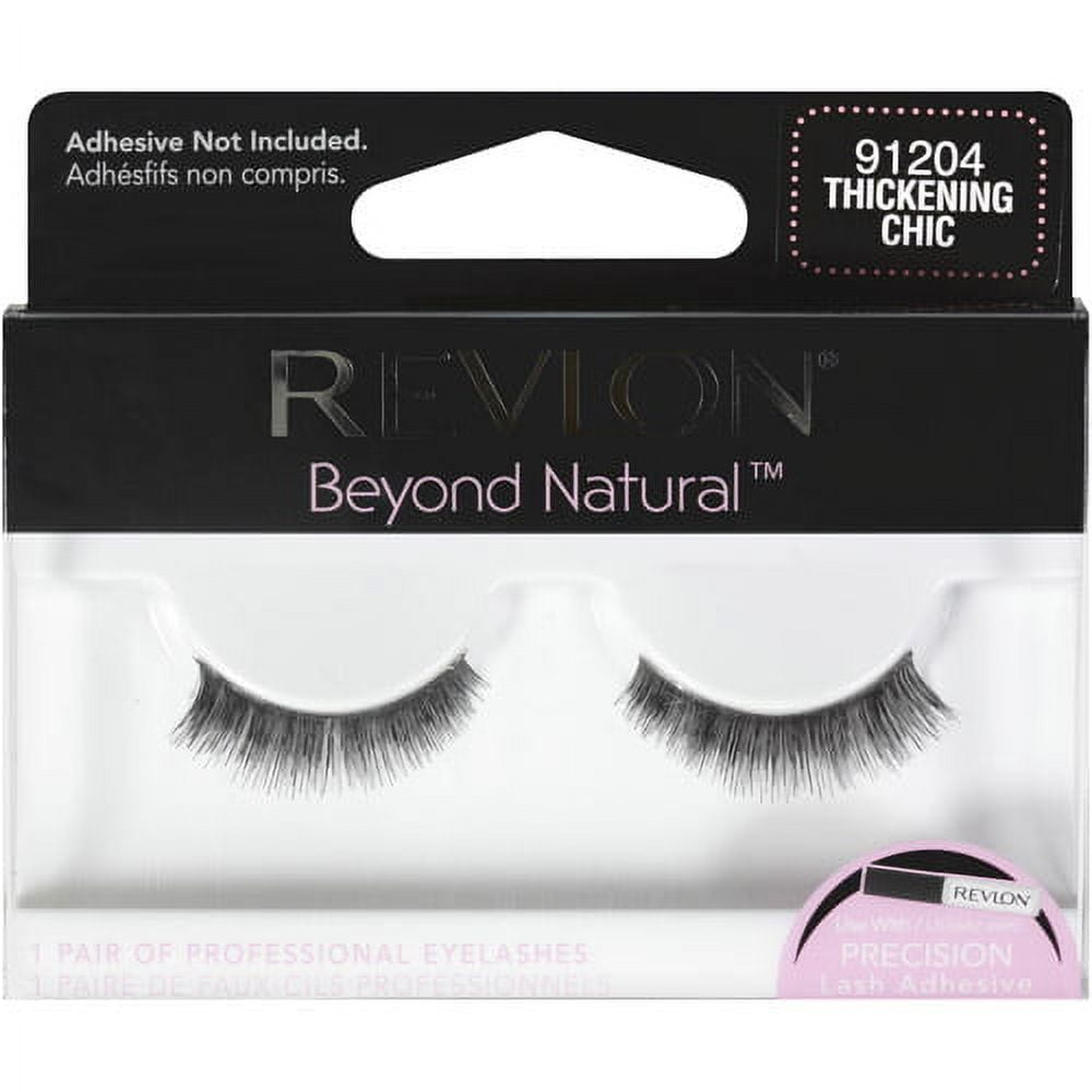 Revlon Beyond Natural Eyelashes, Thickening Chic, 1 pr - Walmart.com
