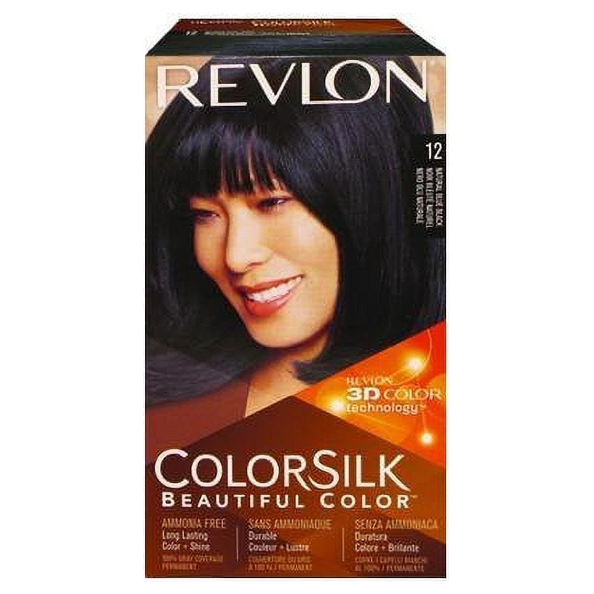 Revlon Color Silk Hair Color Natural Blue Black, 1-Count - Walmart.com