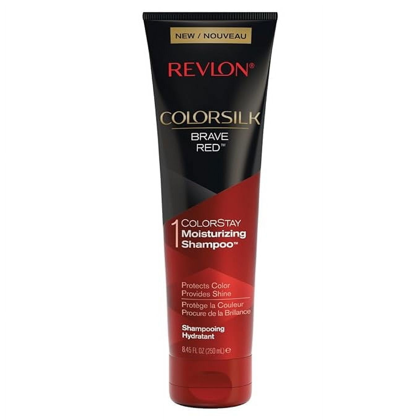 Revlon ColorSilk Brave Red Colorstay Shampoo, 8.45 oz, Hydrating, For ...