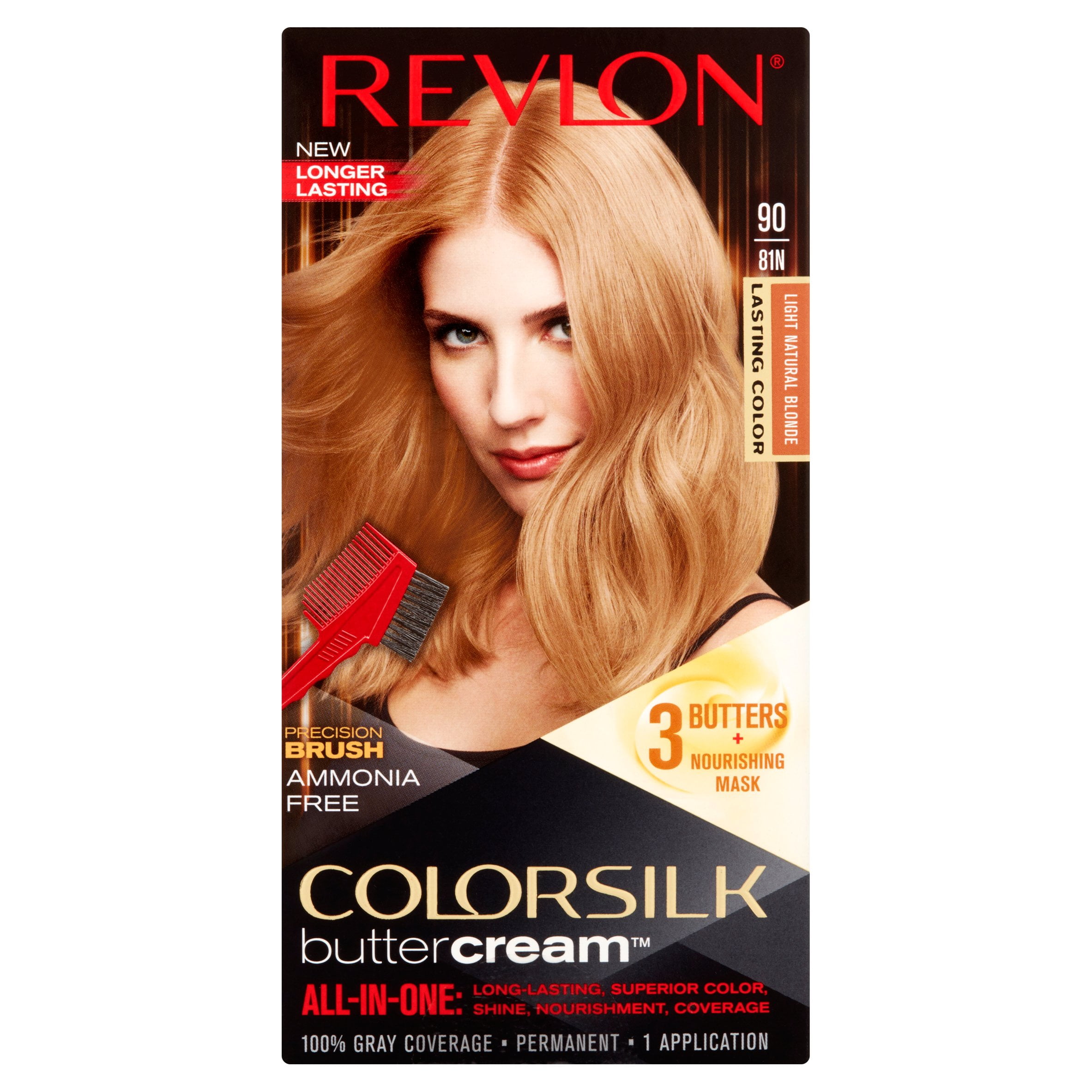 Revlon ColorSilk Buttercream™ Hair Color - Light Natural Blonde ...